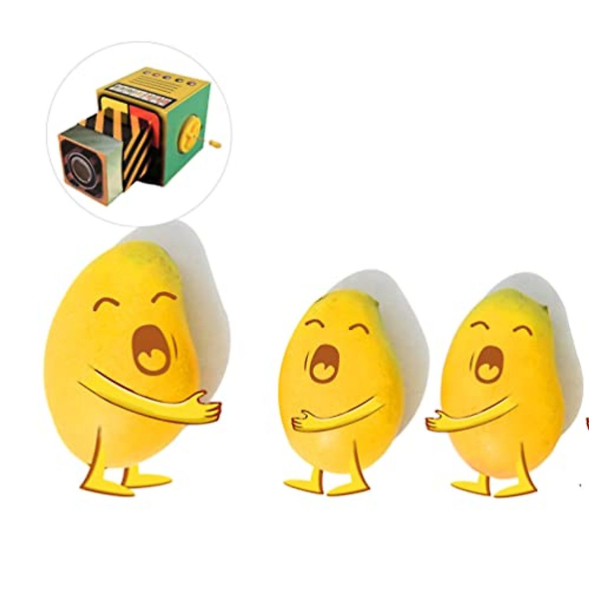 Balacoo DIY Cardboard Smartphone Projector DIY Home Portable Smart Mobile Phone Projector Home Cinema Home Theater Phone Screen Magnifier Providing Early Educational Toy for Kid