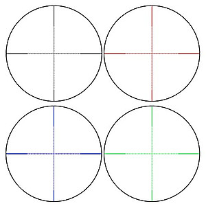 SNIPER MT 4-16X50 AOL Hunting Rifle Scope/Red, Green Illuminated Mil Dot Reticle/Fully Multi-Coated Lens/Adjustable Objective