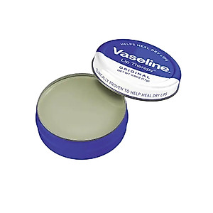 Vaseline Lip Therapy Lip Balm Tin, Original, 0.6 oz