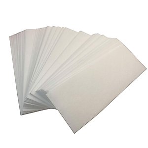 100Pcs Non-Woven Wax Strips Facial and Body Hair Removal Waxing Strips Epilating Bikini Wax Strip Paper