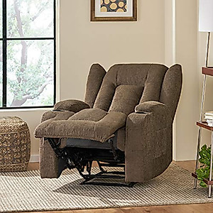 Christopher Knight Home Lavonia Massage Recliner, Brown + Black