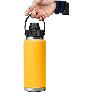 XACIOA Spout Lid for Yeti Rambler Bottle,Chug Cap with Push Bottom Replacement Top Lid,Fit 18 26 36 64 oz,BPA Free, Straw Lid Cover Accessories