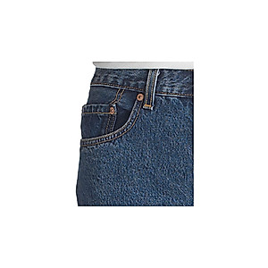 Levi's Men's 501 Original Fit Jeans (Also Available in Big & Tall), (New) Dark Stonewash, 33W x 32L