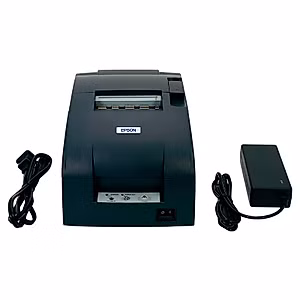 Epson TM-U220PD Dot Matrix POS Receipt Ticket Printer Parallel, Bundle with AC Adapter