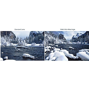 Canon PowerShot G7 X, G7x Mark II & G7x Mark III 0.45x High Definition Super Wide Angle Lens w/Macro + Filter Kit + Adapter