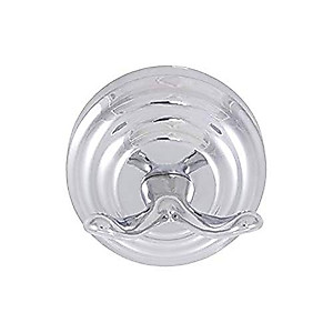 Delaney Hardware 550606 Double Robe Hook 600, Polished Chrome
