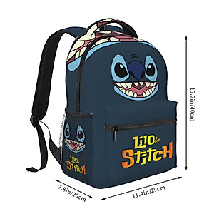 NBTZ ZX Cute Cartoon Backpack for Boys Girls,Kids School Bookbag Travel Lightweight Backpack Laptop Backpacks Casual Shoulders Bag