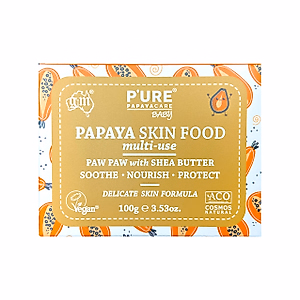 P'URE PAPAYACARE Papaya Baby Skin Food, 3.53 Ounces