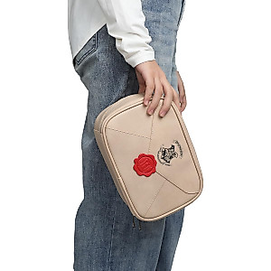 Bioworld Harry Potter Hogwarts Letter Cosmetic And Toiletries Bag