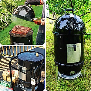 3 Pack Meat Thermometer Probe Grommet for Grill, Replacement for Weber 85037 Smokey Mountain Cookers Accessories, and Other Grills DIY Probes Port…