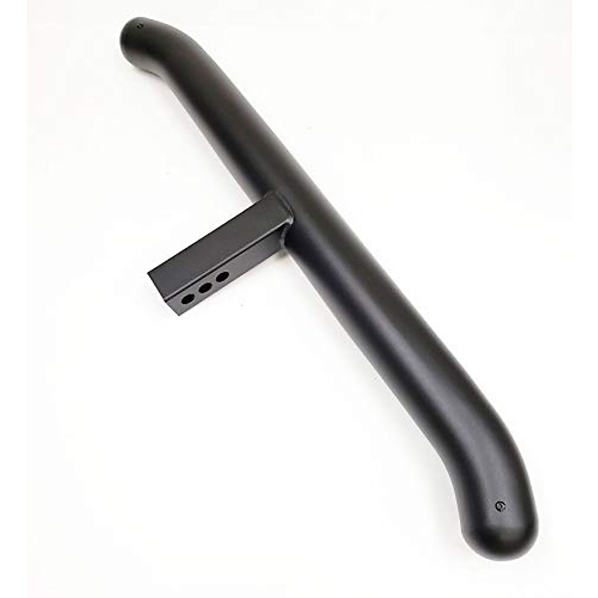 LEDIN 36" Lx3 Hx3 W Towing Hitch Step Bar 2" Receiver Black 3" Round Curved Universal Truck Trailer Rear Bumper Guard