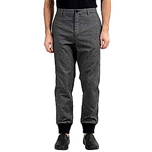 BURBERRY Men's Wool Gray Casual Pants US 38 IT 54