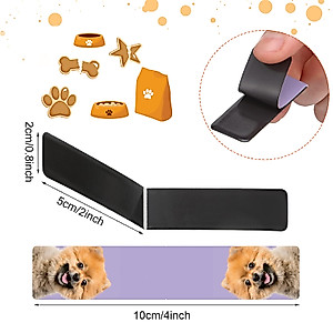 30 Pieces Magnetic Bookmarks Cute Dogs Magnetic Page Markers Pet Magnetic Page Clips Puppy Faces Bookmark for Students Teachers Kids School Home Office Reading Stationery, 15 Designs