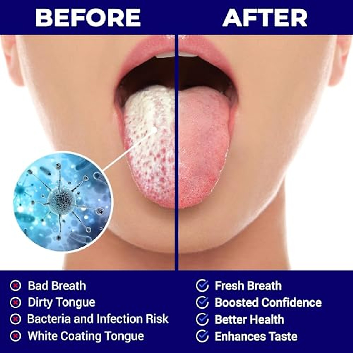 Tongue Scraper Stainless Steel | Three-Pack | Tongue Cleaner | for a Fresh Breath and Better Oral Health | Stainless Steel Tongue Scraper | Tongue Cleaner for Kids and Adults | ORAVIX