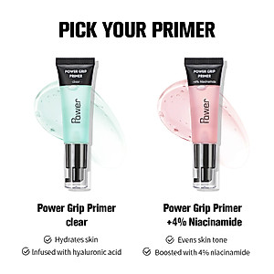 Erinde Power Grip Primer, Hydrating Face Primer Gel, Perfect Base Face Primer for Wrinkles, Long-Wear Foundation Face Primer, Moisturizes Smooth Skin, Gripping Makeup, Ideal for All Skin Types