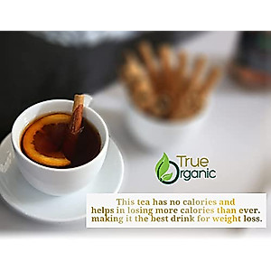 True Organic Ceylon Cinnamon Powder, 1 lb, Premium Grade Ceylon Cinnamon, Gluten Free Cinnamon Powder, Organic Cinnamon powder USDA & Kosher Certified, Non-GMO.