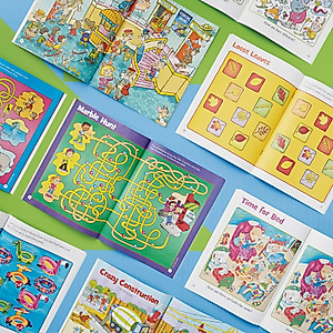 Highlights My First Puzzle Fun 2022 Puzzle Books for Kids Ages 3-6, 4-Book Set of Matching, Mazes, Spot-The-Differences, and More Travel-Friendly Screen Free Brain-Boosting Activities