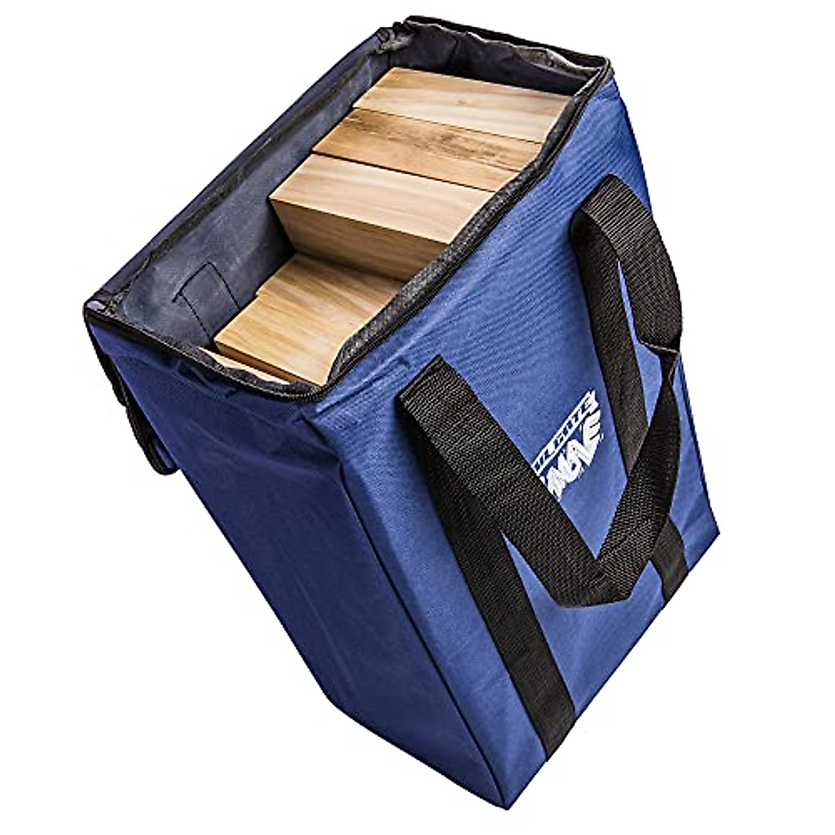 Triumph Sports Triumph Giant Tumble Tower - Includes 51 Solid Wood Tumble Blocks and Carry Bag