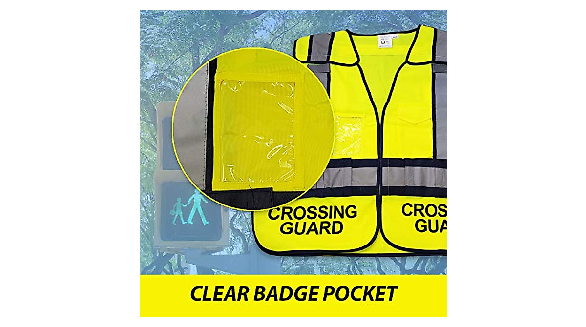 VIEWBRITE Reflective Safety Vest for Crossing Guards