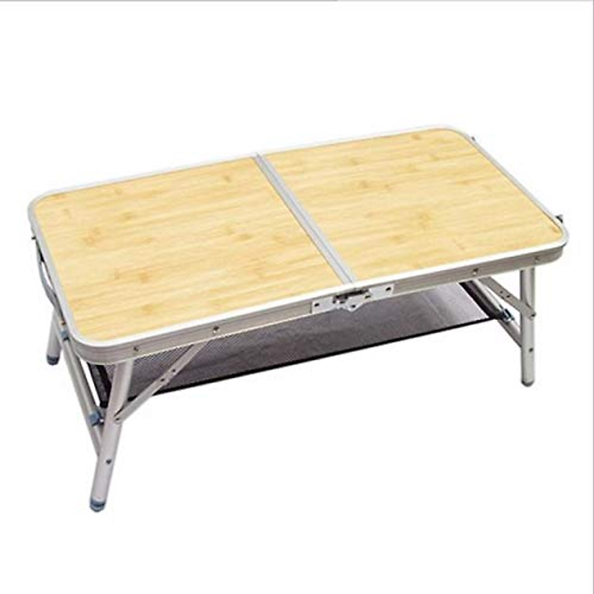 Toxz Portable Folding Table Laptop Aluminum Tables with Storage Bag Mesh Storage Layer,for Outdoor/Indoor/Picnic/Party,Light Weight,Anti-Slip,Withstands Weight of up to 300 lbs(Ship from US!)