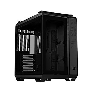 ASUS TUF Gaming GT502 ATX Mid-Tower Computer Case with Front Panel RGB Button, USB 3.2 Type-C and 2X USB 3.0 Ports