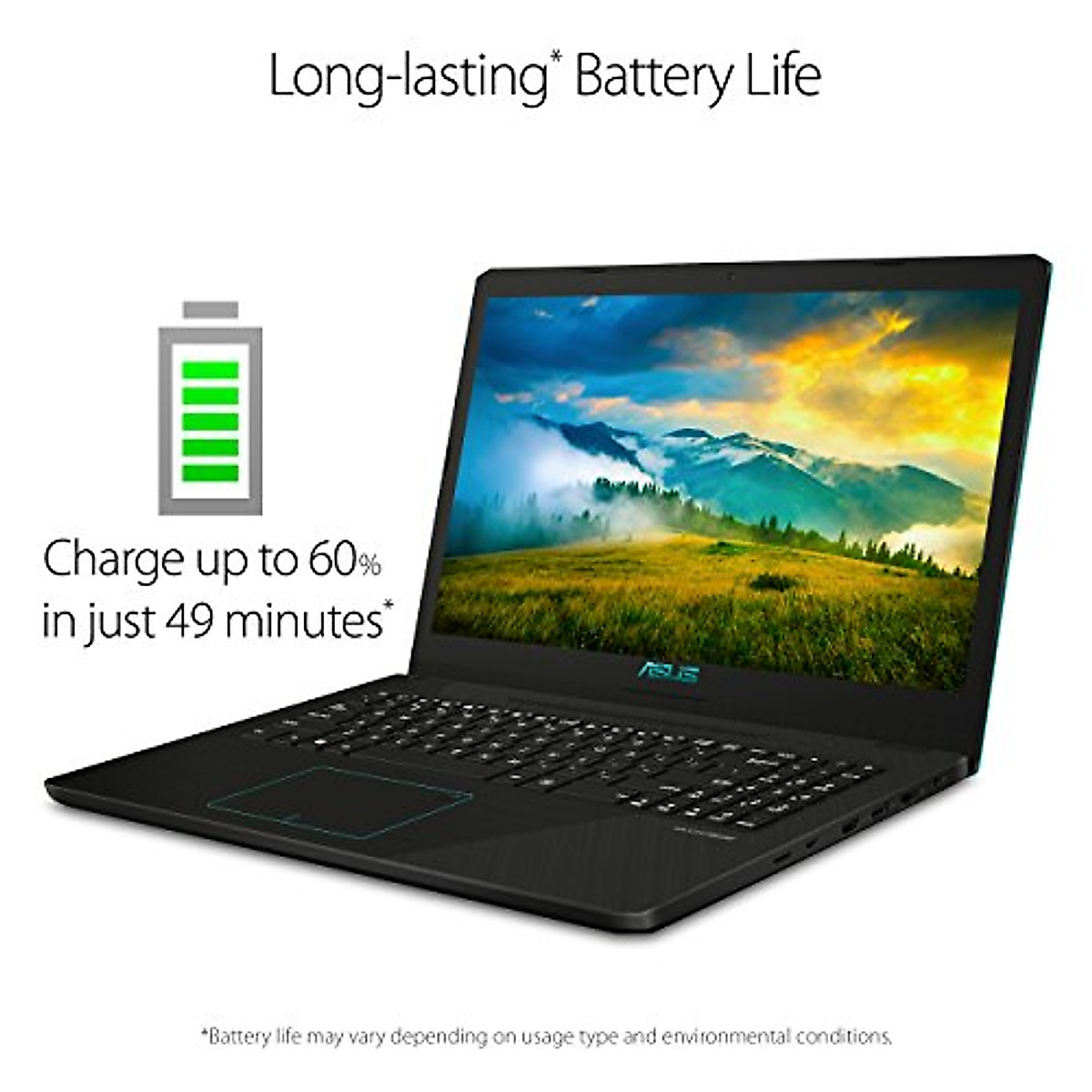 ASUS Vivobook K570ZD Casual Gaming Laptop, 15.6” Full HD IPS Level, AMD Quad Core Ryzen 5 2500U CPU, GeForce GTX 1050, 8GB DDR4, 256GB SSD, Fingerprint Reader, Backlit KB, Windows 10 – K570ZD-ES51