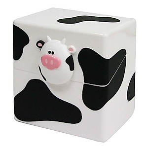 Joie Kitchen Moo Cow Sliced Cheese Container for Fridge | Fun Cheese Vault Keeps Cheese Fresh and Delicious