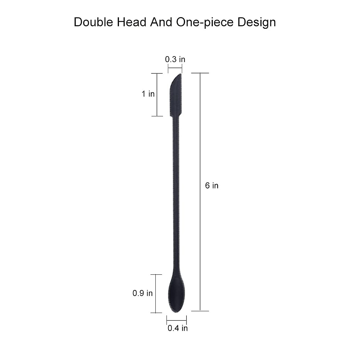 Suntchen Mini Silicone Spatula Set Stretchable Makeup Spatulas Small Scooper and Spoon 2-in-1Tiny Spatula for Kitchen Bottle Beauty Jar, Adjustable Size and Reusable, 3Pcs