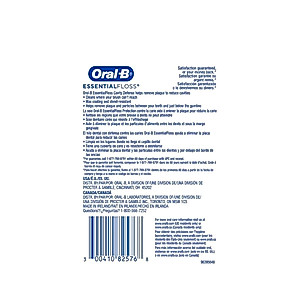 Oral-B Essential Floss 55 Yards Waxed (Pack of 6)