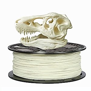 PLA Max PLA + Bone White PLA Filament 1.75 mm 3D Printer Filament 1KG 2.2LBS 3D Printing Material Stronger Than PLA Pro PLA Plus Normal PLA Filament CC3D Ivory White Bone Color