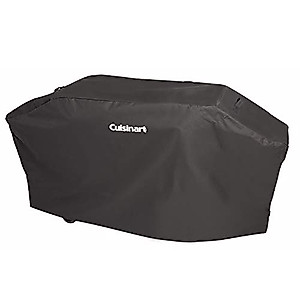 Cuisinart CGC-360 4-Burner Gas Griddle, 36" Grill Cover, Black