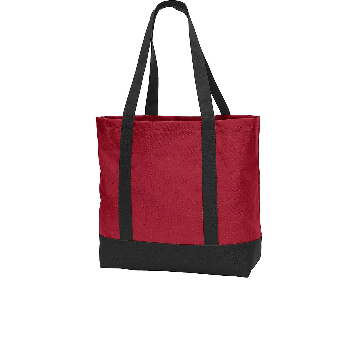 Port Authority Day Tote. BG406, Chili Red/ Black, OSFA