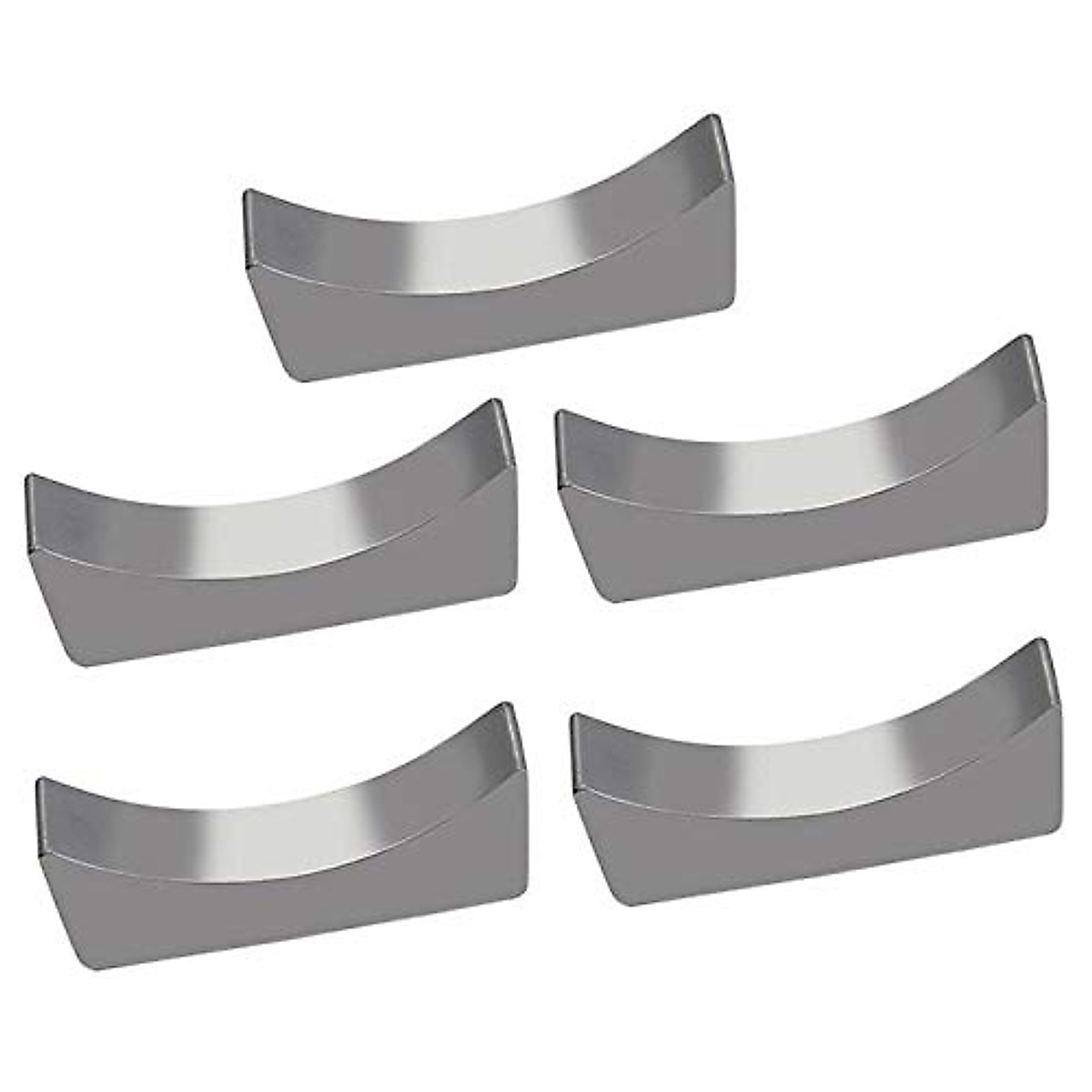 MBBITL Chopsticks Rests Holders Stainless Steel For Holding Spoon Forks Pack of 5