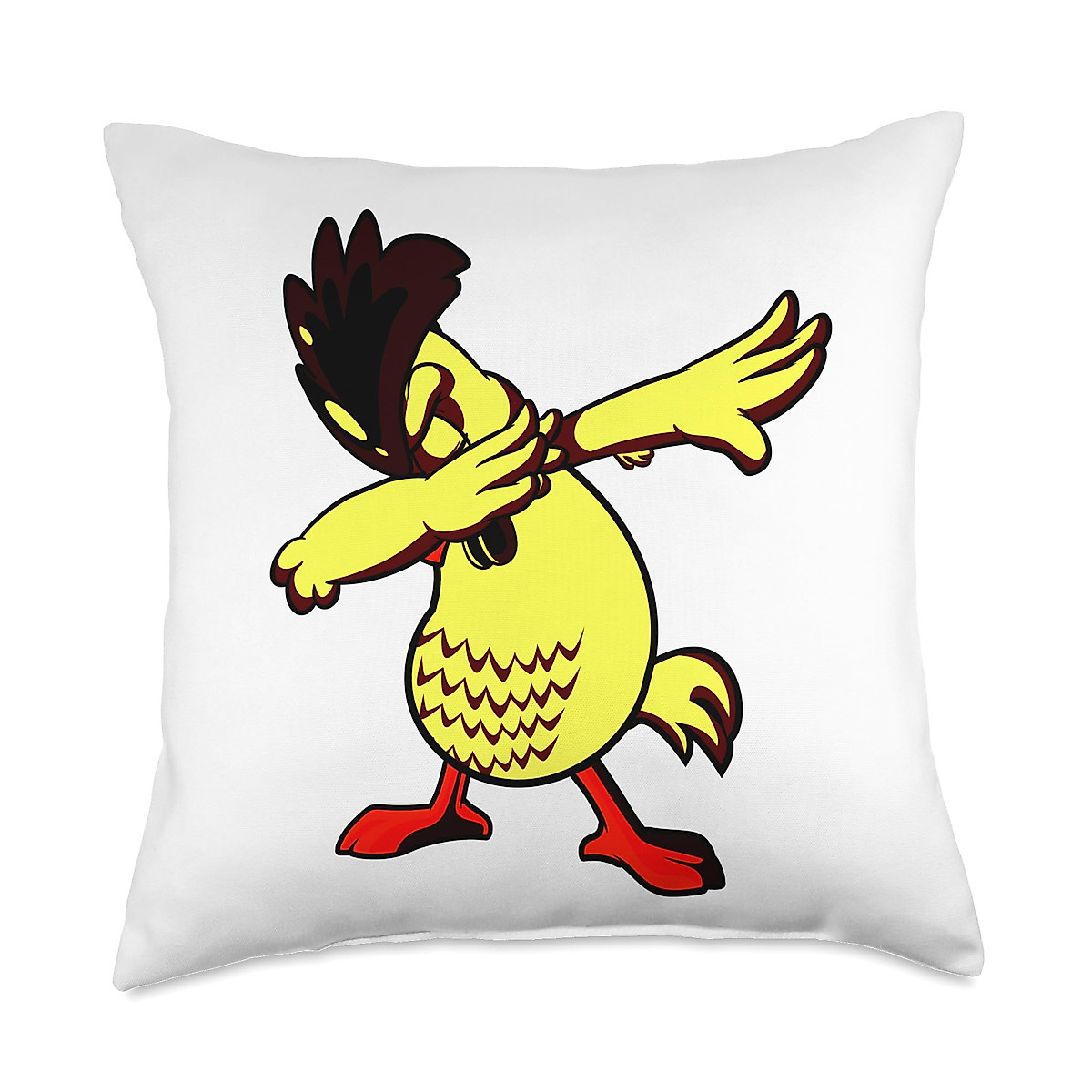 Rock Star Dab Throw Pillow, 18x18, Multicolor