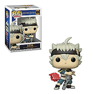 POP Black Clover - Asta Funko Vinyl Figure (Bundled with Compatible Box Protector Case), Multicolor, 3.75 inches