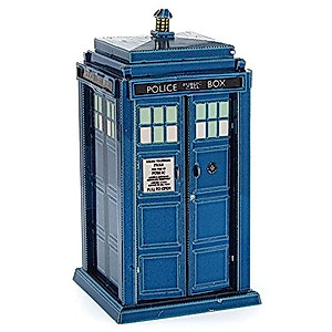Fascinations Metal Earth Doctor Who Tardis 3D Laser Cut Model - Blue