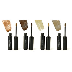 Damone Roberts Ginger Tinted Eyebrow Gel - The Best Brow Gel for Redheads with Added Micro-fibers for Full, Thick Brows - Long-wear, Transfer-proof Formula for Natural Brows - Made in the USA (Auburn)