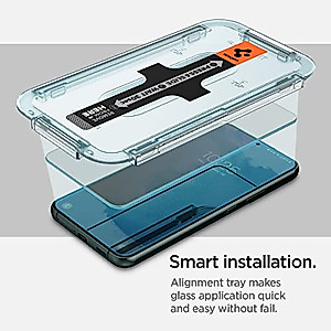 Spigen Tempered Glass Screen Protector [Glas.tR EZ Fit] designed for Galaxy S22 Plus [Case Friendly] - 2 Pack