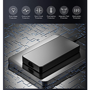 240W AC Charger Fit for Dell G3 G5 G7 G15 G16 Series Gaming Laptop Computer Power Supply Adapter Cord