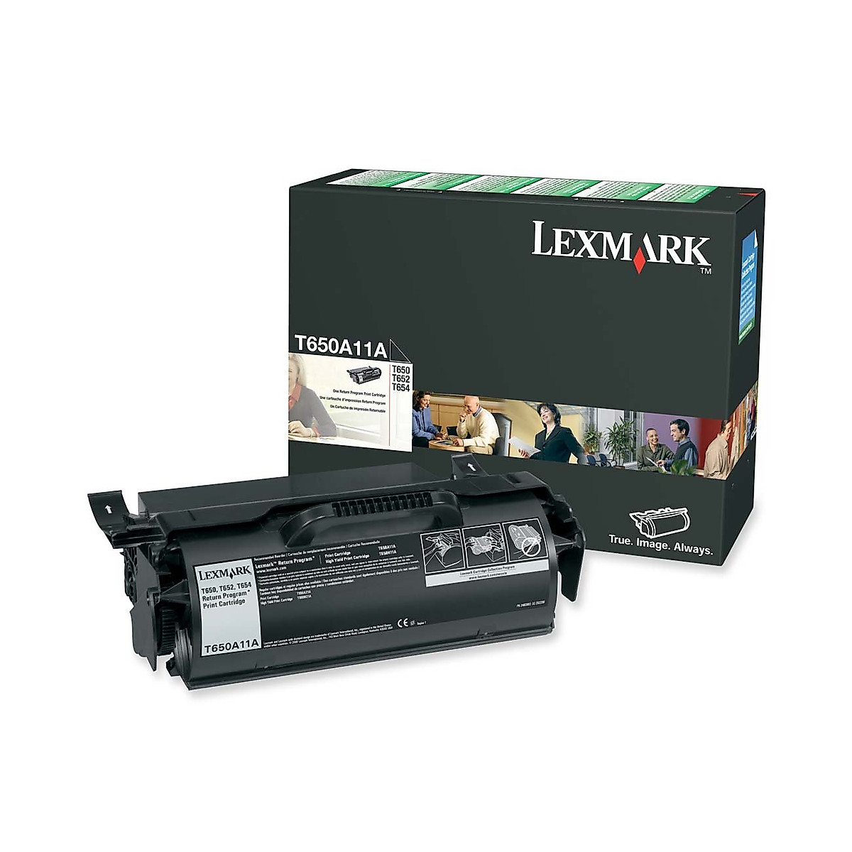 Lexmark T650A11A Return Program Black Toner Cartridge
