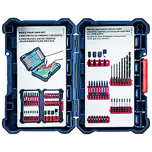 BOSCH CCSBOXX 3 In. Clear Storage Box with Latch for Custom Case System for Storing Bits, Screws, Bolts and More