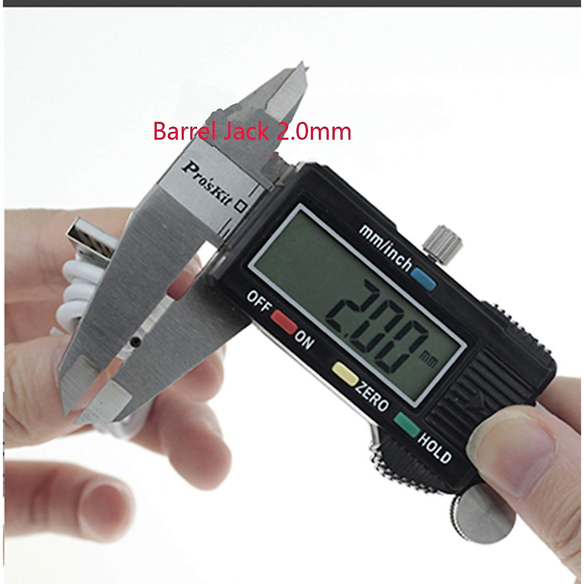 BabyValley DC Charger Compatible for Stylus Pen HyperGear H2O, for SoundBot SB510 3.0 Shower Speaker Barrel Jack 2.0mm Rechargeable USB Charging Cable for Mini S530, for NENRENT S570/Q13 (white1)