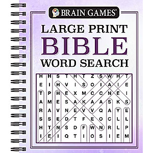 Brain Games - Large Print Bible Word Search (Brain Games - Bible)