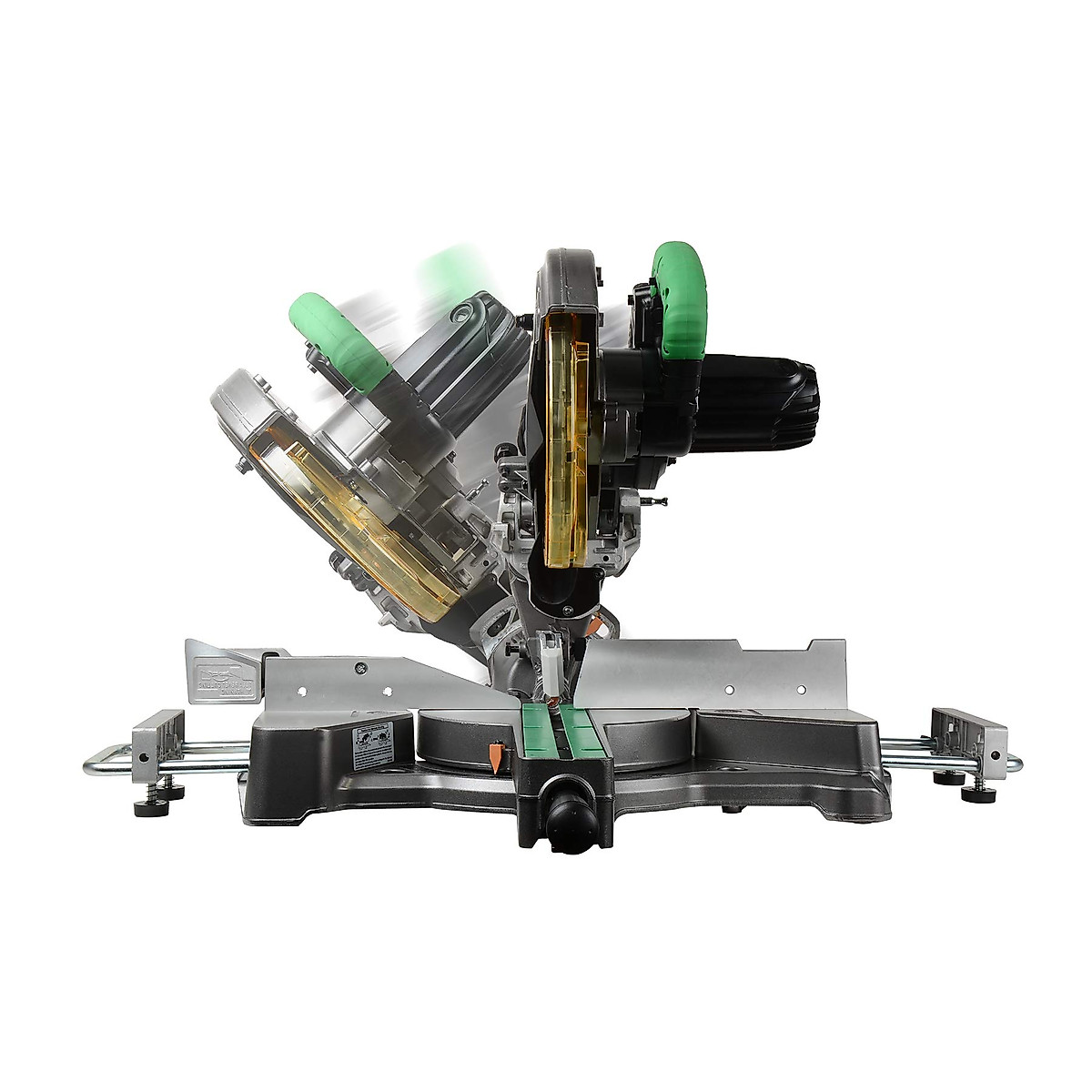 Metabo HPT Miter Saw | 8-1/2-Inch Blade | Linear Ball Bearing Slide System | C8FSES