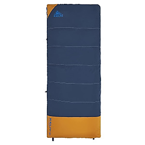 Kelty Callisto Kids 30 Degree Synthetic Insulated Sleeping Bag, Soft Shell, Stuff Sack Included for Boys and Girls