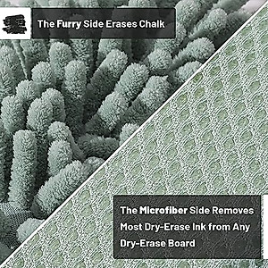 Mr. Pen- Microfiber Shag Whiteboard Eraser, 4 Pack, Washable Microfiber Whiteboard Eraser, Dry Erase Eraser, Dry Eraser, White Board Eraser, White Board Erasers Dry Erase, Dry Board Eraser