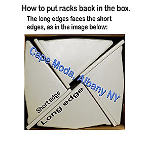 Cape Moda Large Turkish Plastic Rummy Okey Set Bundle, Classic Turkish Design Made in Istanbul, and Inspected by Cape Moda in Albany NY (Plastic Rummy Set, Large)