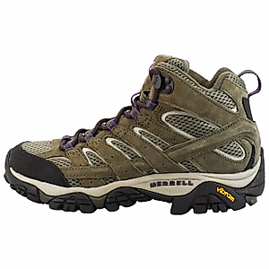 Merrell Women's Moab 2 Vent Mid Hiking Boots, Olive,10.5 M