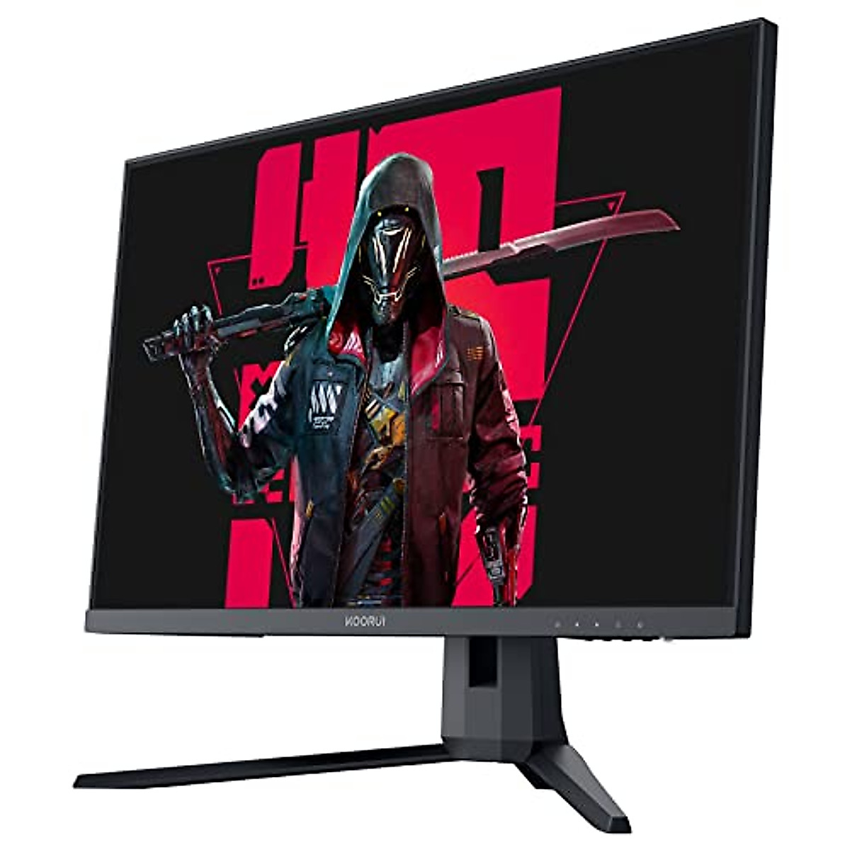 KOORUI 27 Inch QHD Gaming Monitor 144 Hz, VA, 1ms, DCI-P3 90% Color Gamut, Adaptive Sync, (2560x1440, HDMI, DisplayPort) Black