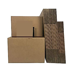 UBOXES Moving Boxes - Value Economy Kit #2 Qty: 30 Boxes & Moving Supplies, Corrugated, Model:Moving Boxes Kit